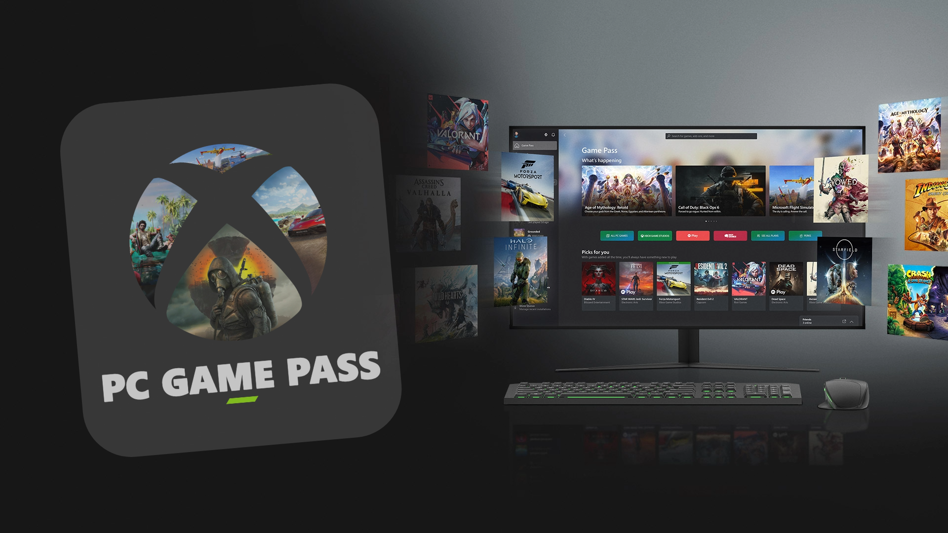 Xbox Game Pass PC Trial (Регион США)