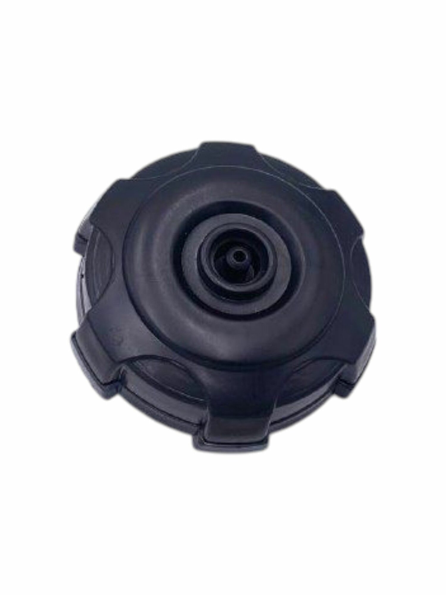 Пробка бензобака с клапаном (широкая), пластиковая, чёрная