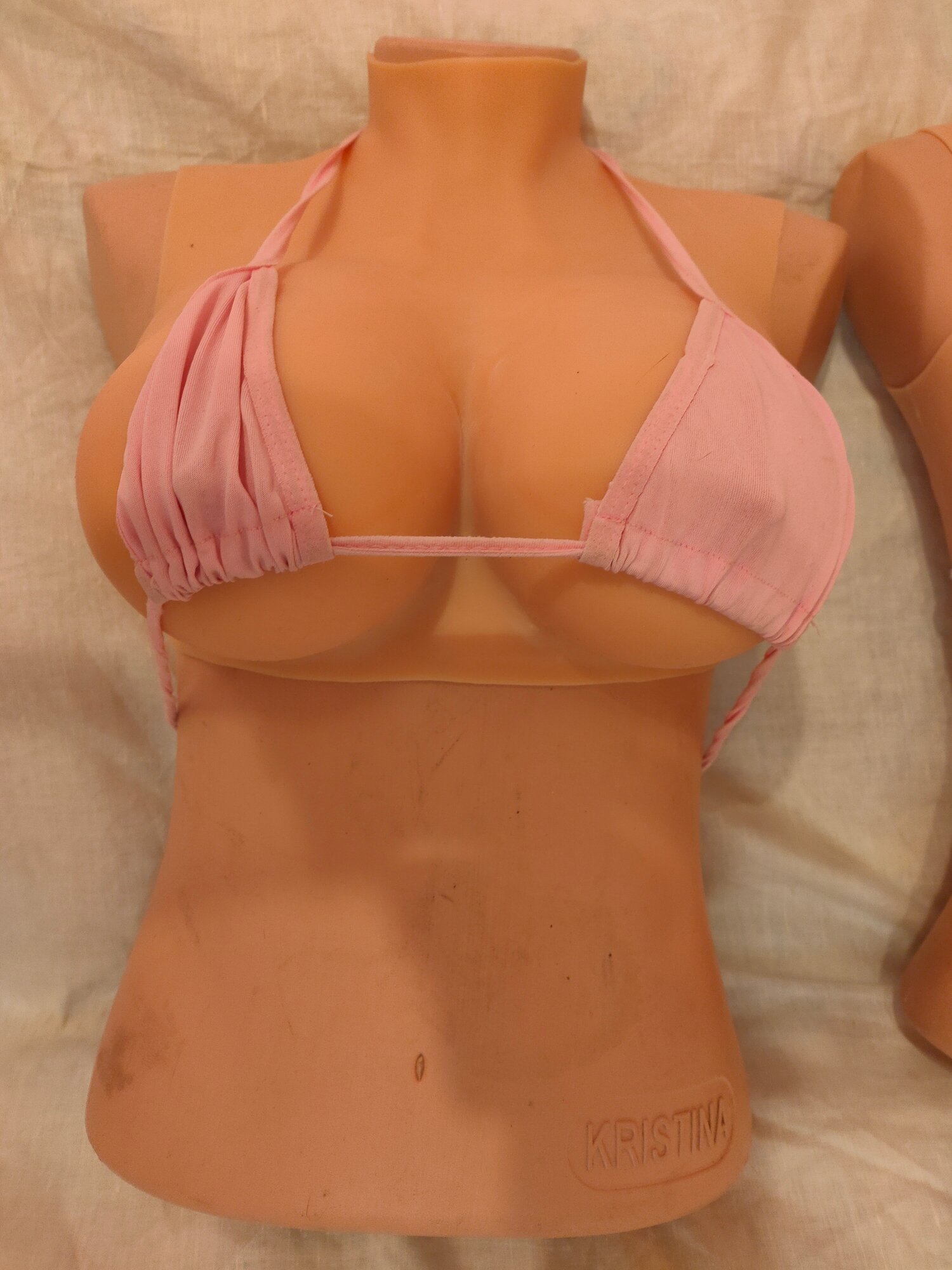 Силиконовая грудь 4-5 размер. Искусственная накладная.