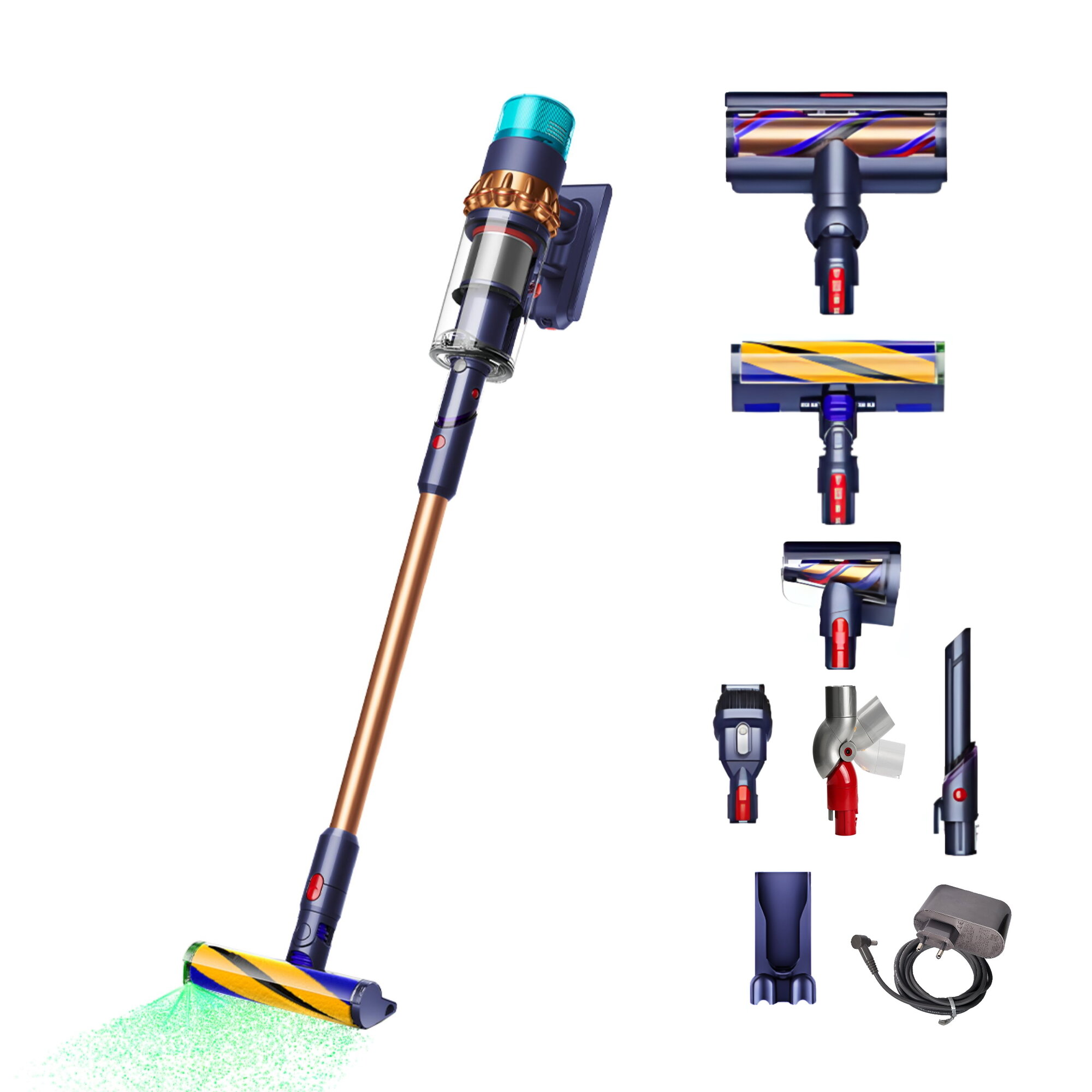 Пылесос Dyson Gen5 sv23 Detect Absolute Prussian Blue/Copper UK