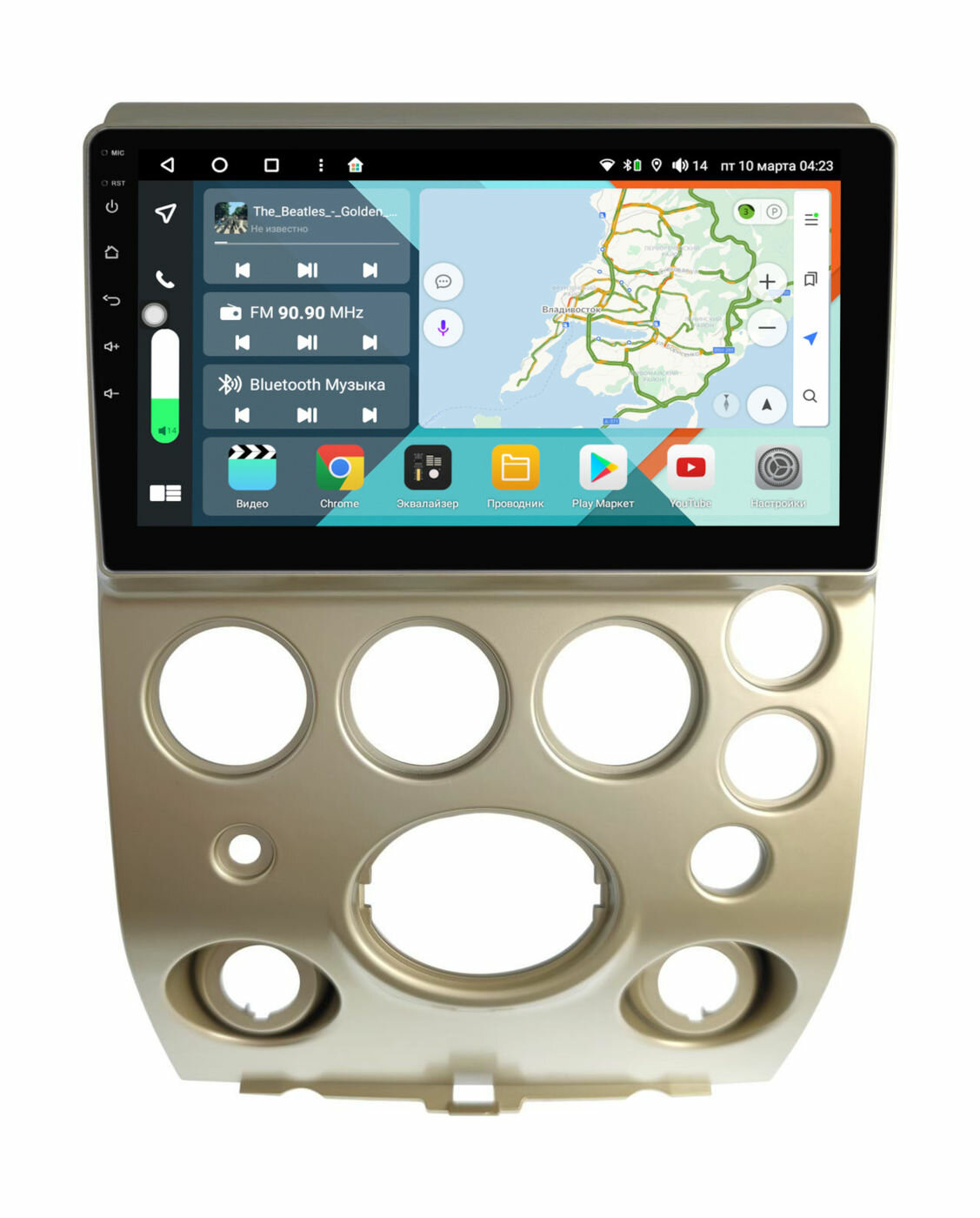 Магнитола Infiniti QX56 2004 - 2007 9 дюймов, 4/64GB, 8 ядер, DSP, 4G, Android 10 / Wide Media