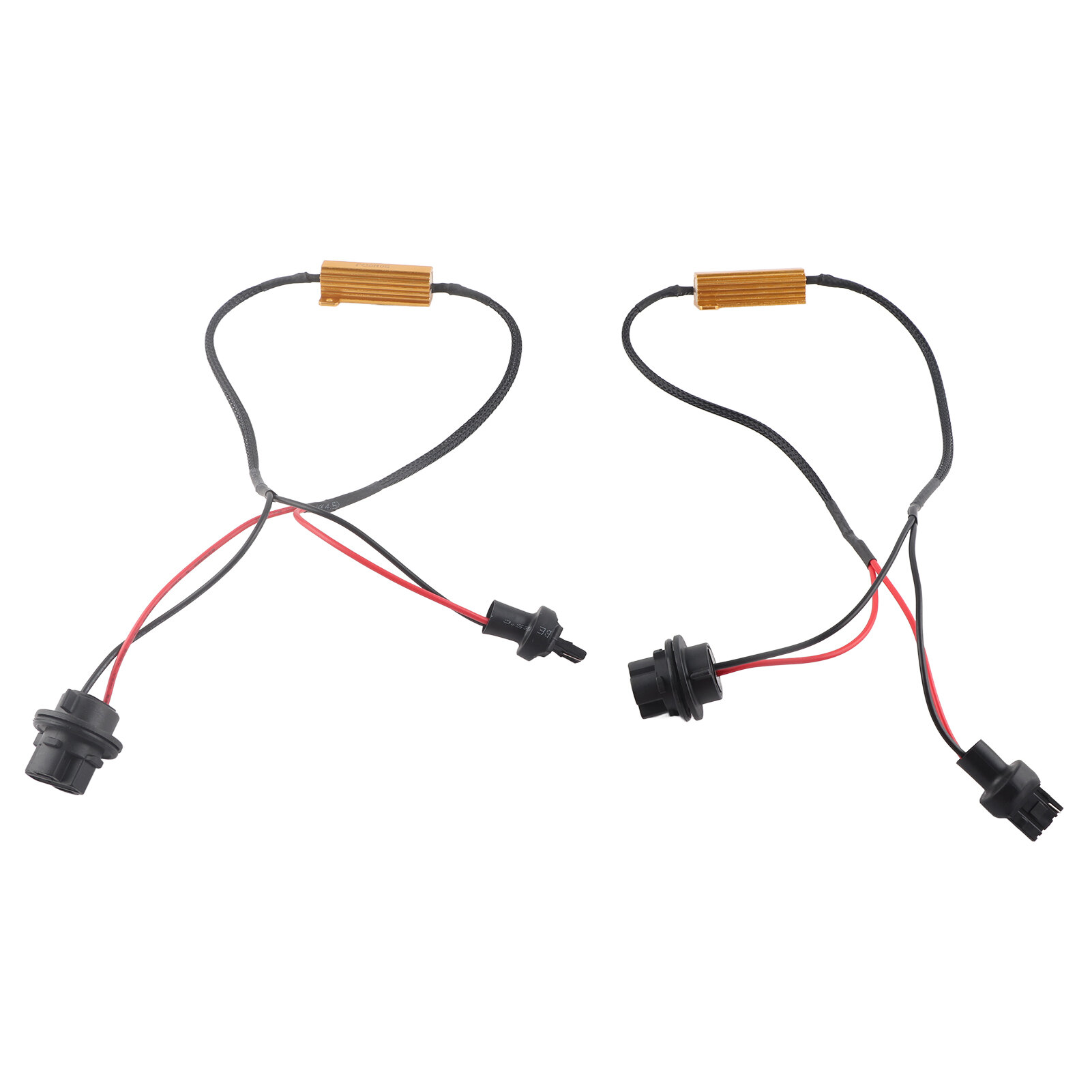 7440 T20 50W8RJ Hyper Flash Fix безошибочные адаптеры для светодиодных указателей поворота, совместимые с большинством транспортных средств