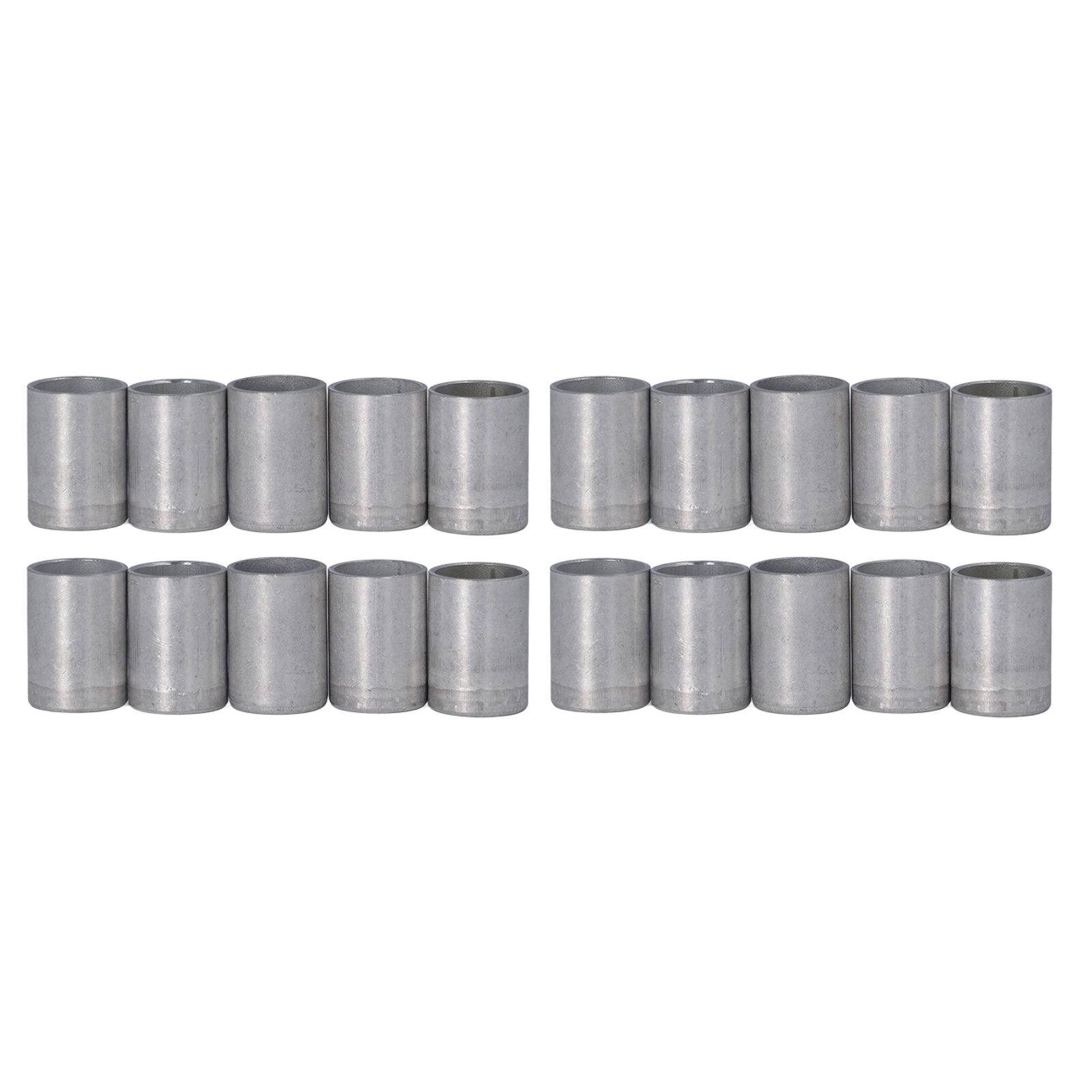 20 шт. алюминиевых заглушек для соединений шлангов кондиционера, соединительные заглушки для труб, диаметр 1/2 дюйма.