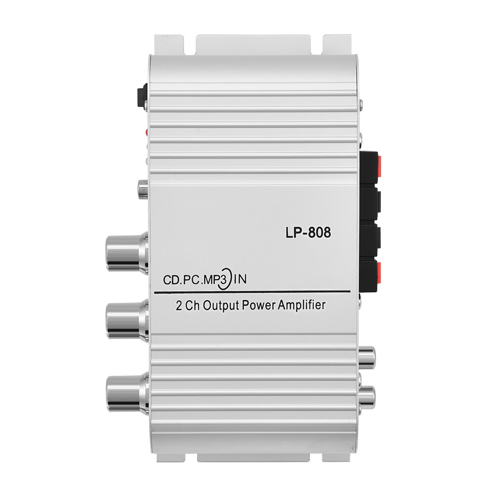 Миниатюрный 2-канальный HiFi стереоусилитель мощностью 20 Вт, цифровой усилитель басов для автомобиля и домашней аудиосистемы, обеспечивающий улучшенное качество звука.