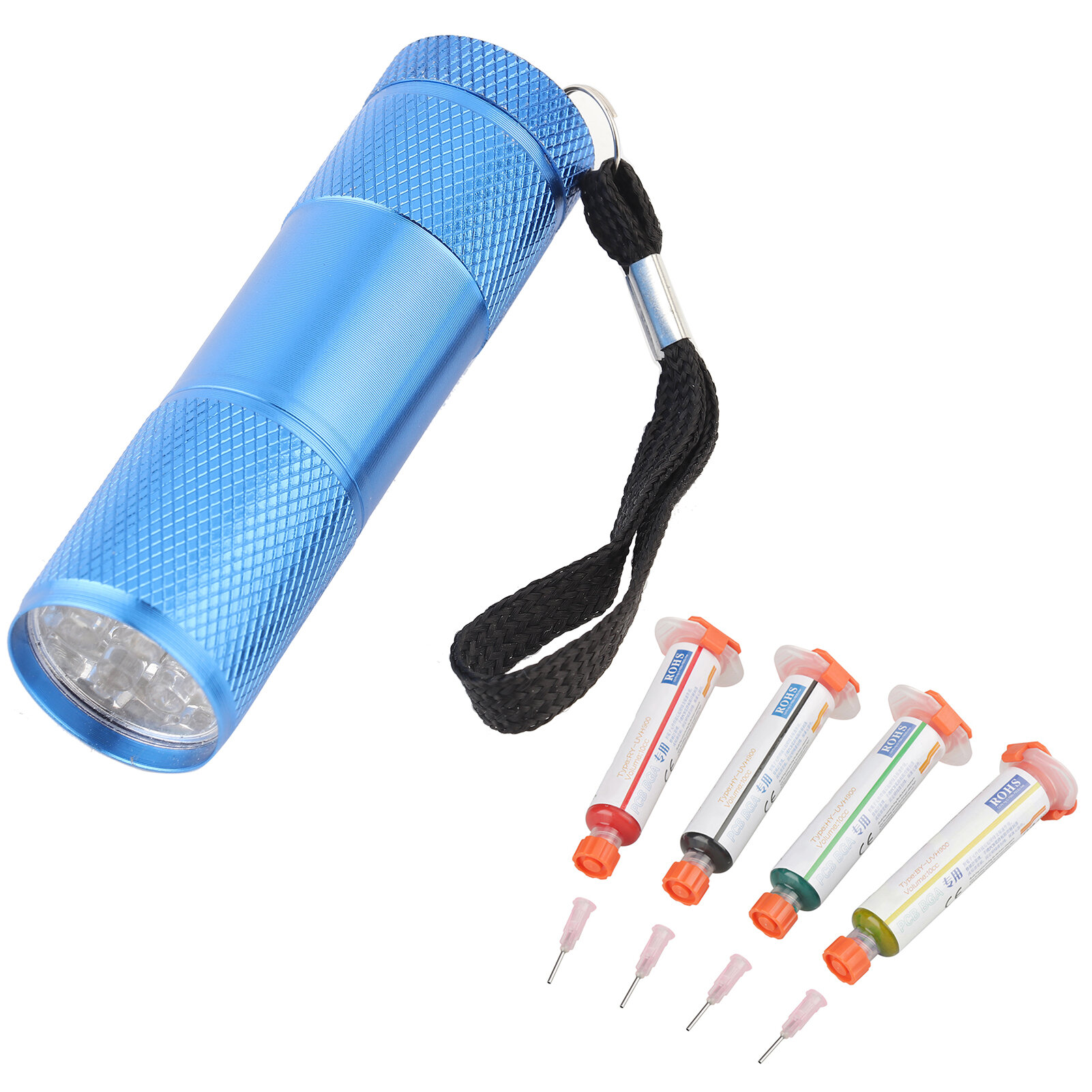 Набор из 4 флюсовых паст для пайки BGA-плат