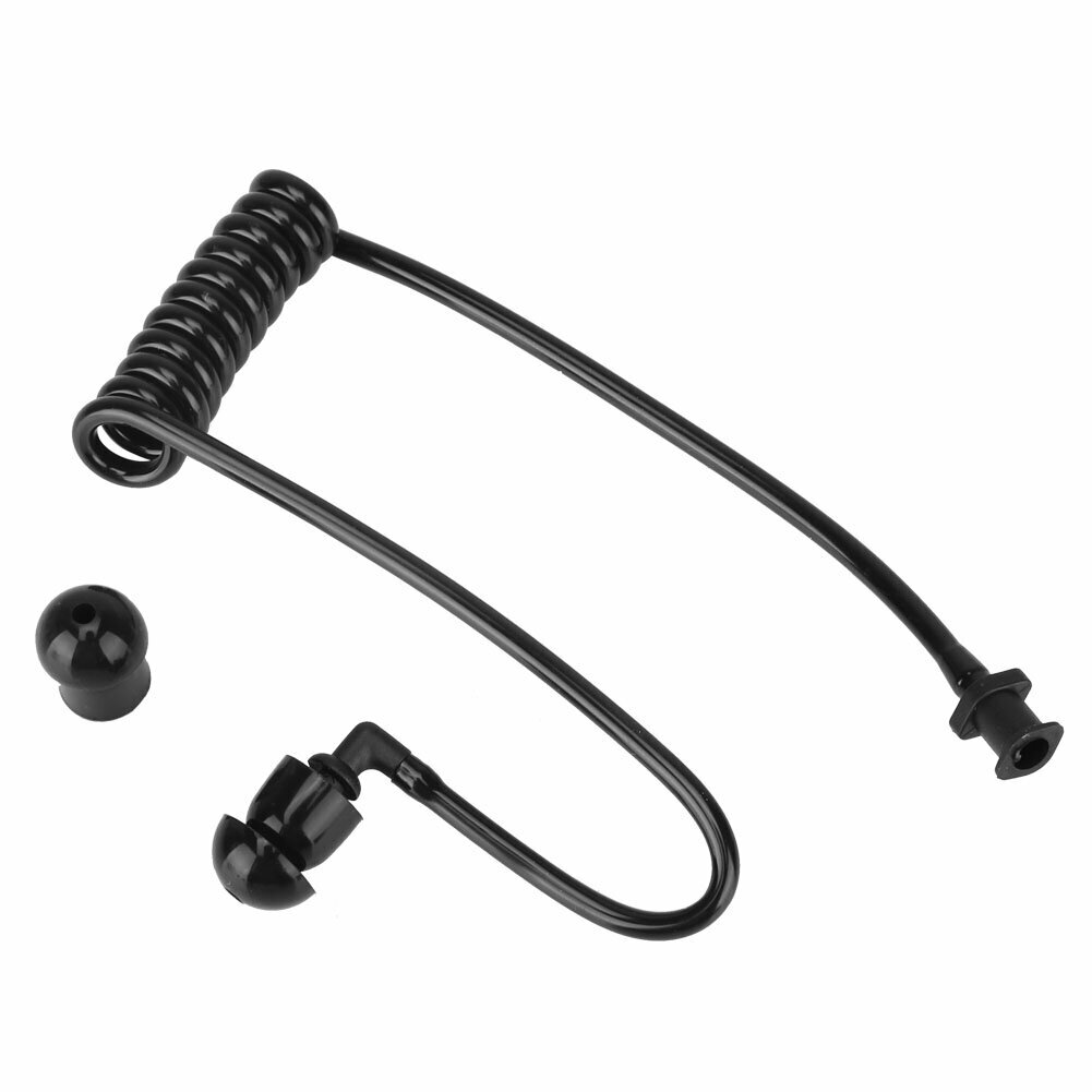 Сменная прозрачная акустическая катушка для наушника-рации с двухсторонней радиосвязью