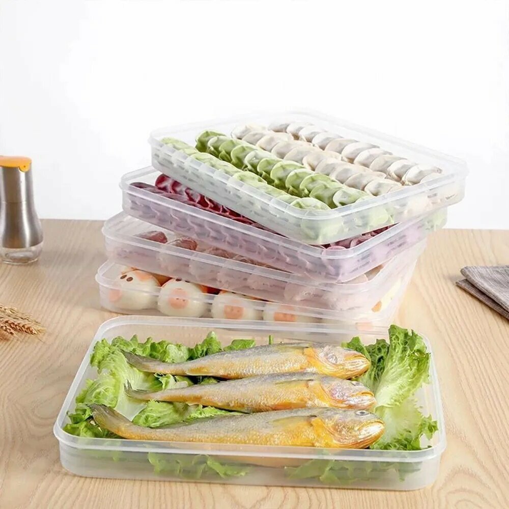 Vekome Органайзер для холодильника "Коробка от холодильника", 1232 мл, 1 шт