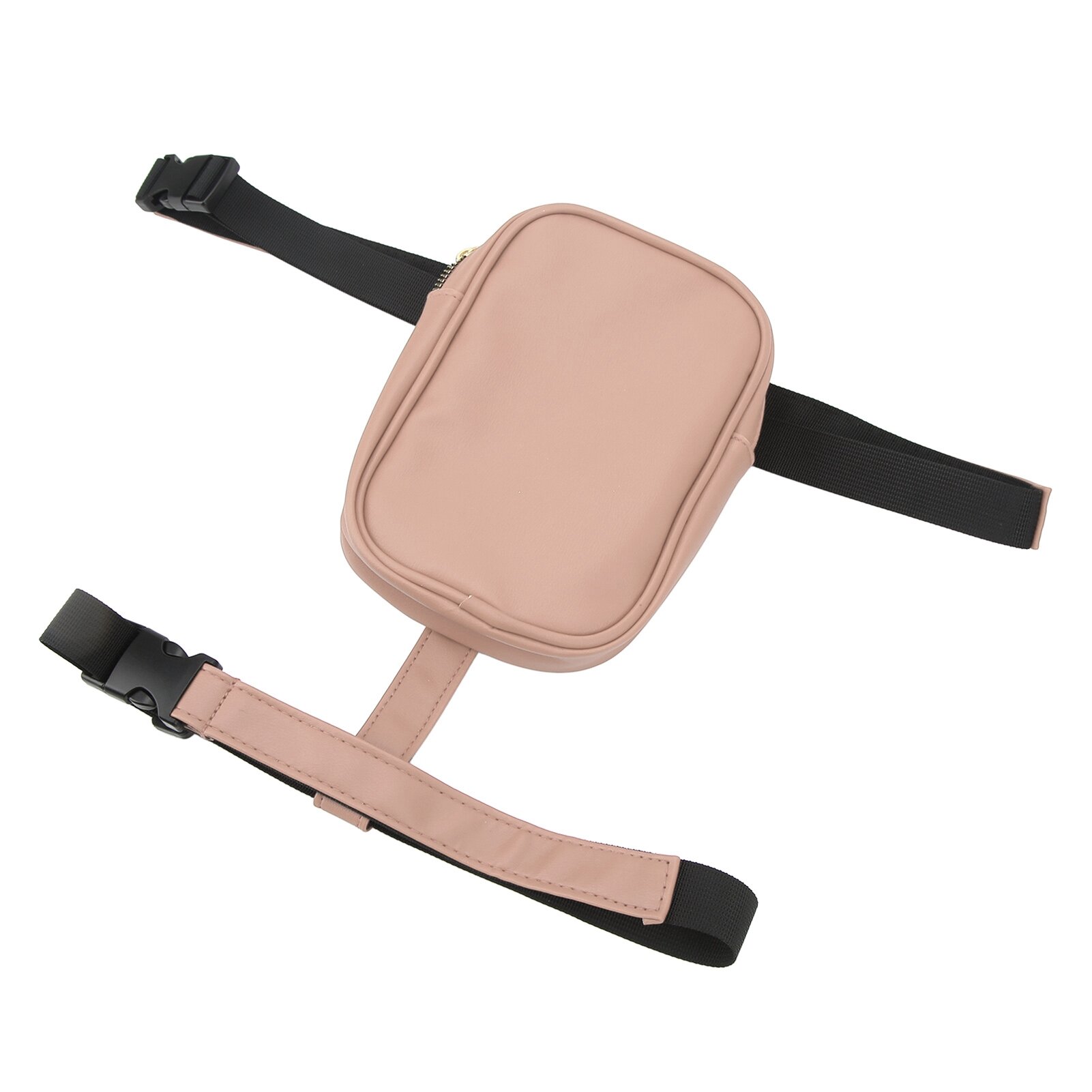 Сумка на бедро, поясная сумка, большая вместительная женская сумка из искусственной кожи, кошелек для ног, уличный кошелек, розовый