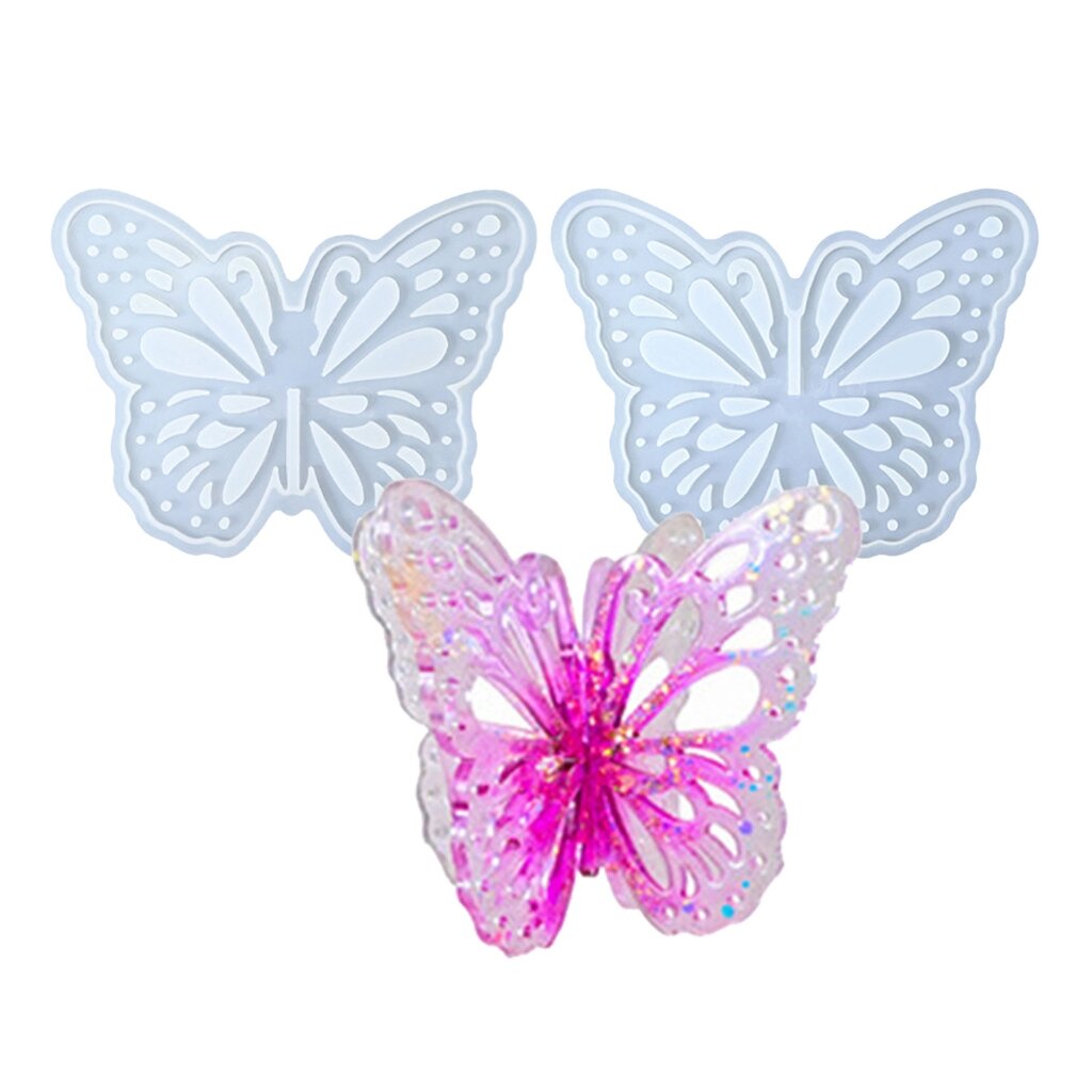 Сшивающее насекомое бабочка стрекоза украшение дома Силиконовая Форма-Бабочка Подвесная Форма