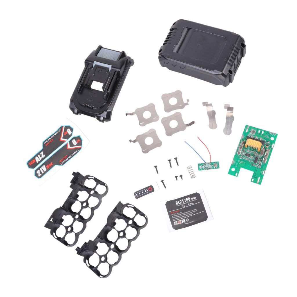 Держатель 5S2P 10x21700 Чехол Для Литиевой Батареи Для корпуса 18V BL1830 BL1890