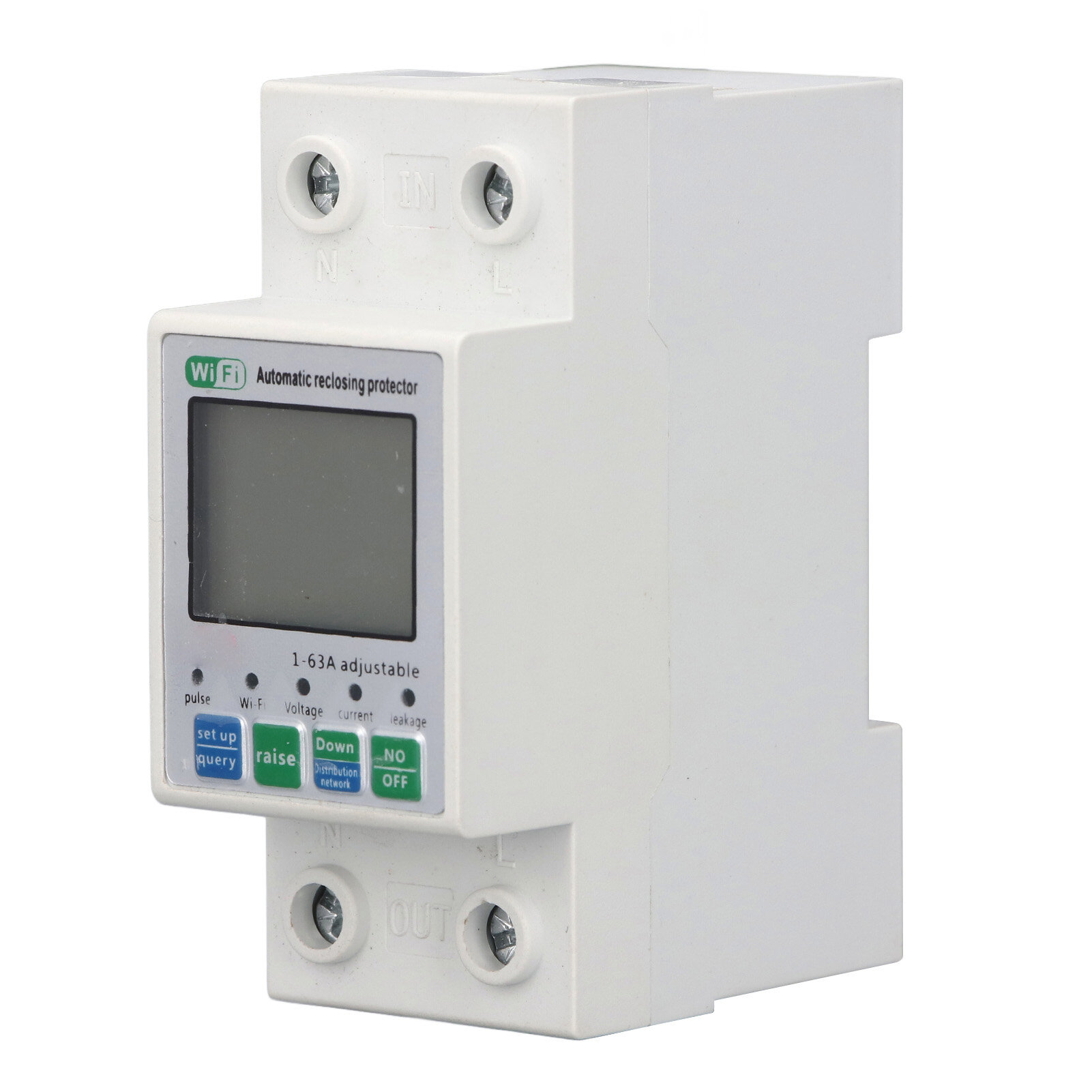 Умный WiFi счетчик энергии, APP, защита от утечек, 1-63A, 220V