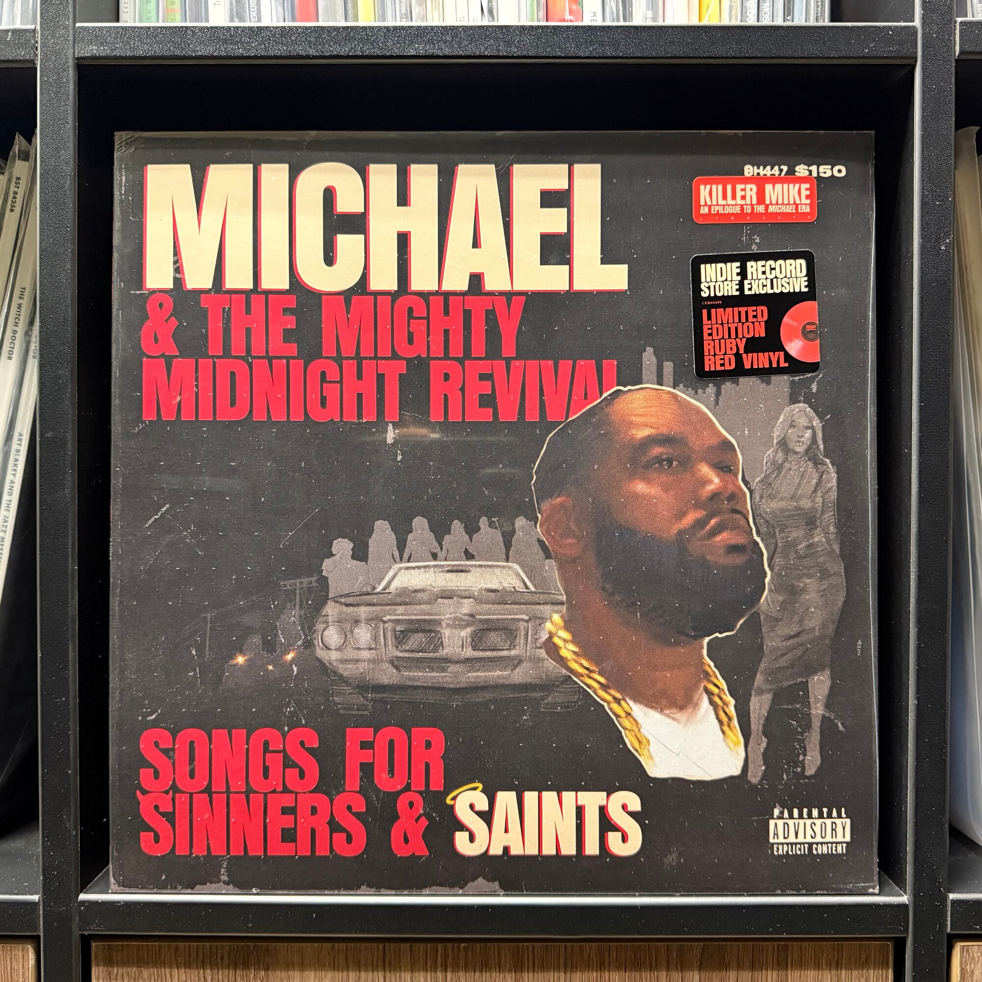 Виниловая пластинка KILLER MIKE - Michael & The Mighty Midnight Revival: Songs For Sinners & Saints (still sealed, limited gatefold translucent red vinyl LP (indie exclusive)) LP Винил