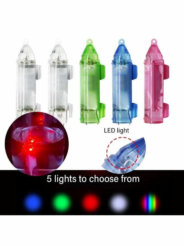 Электронная светящаяся приманка, светодиодная блесна для ночной рыбалки