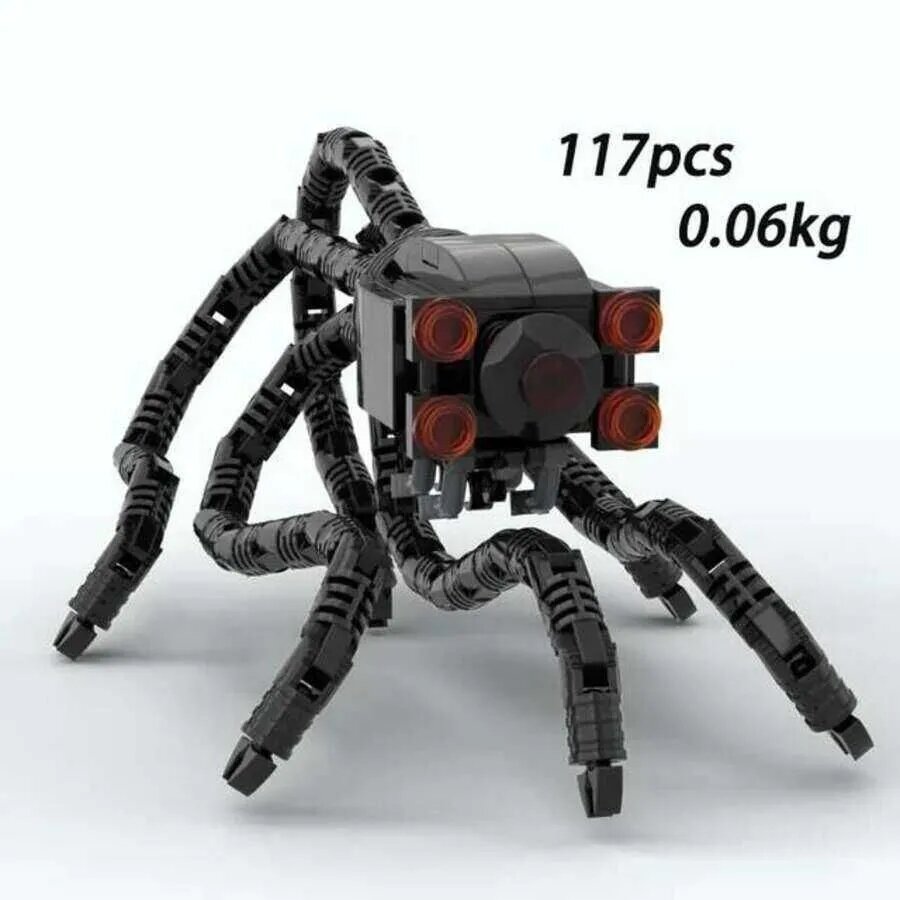 Конструктор Spot MOC-33965 робот осьминог 117pcs 0.06kg для детей