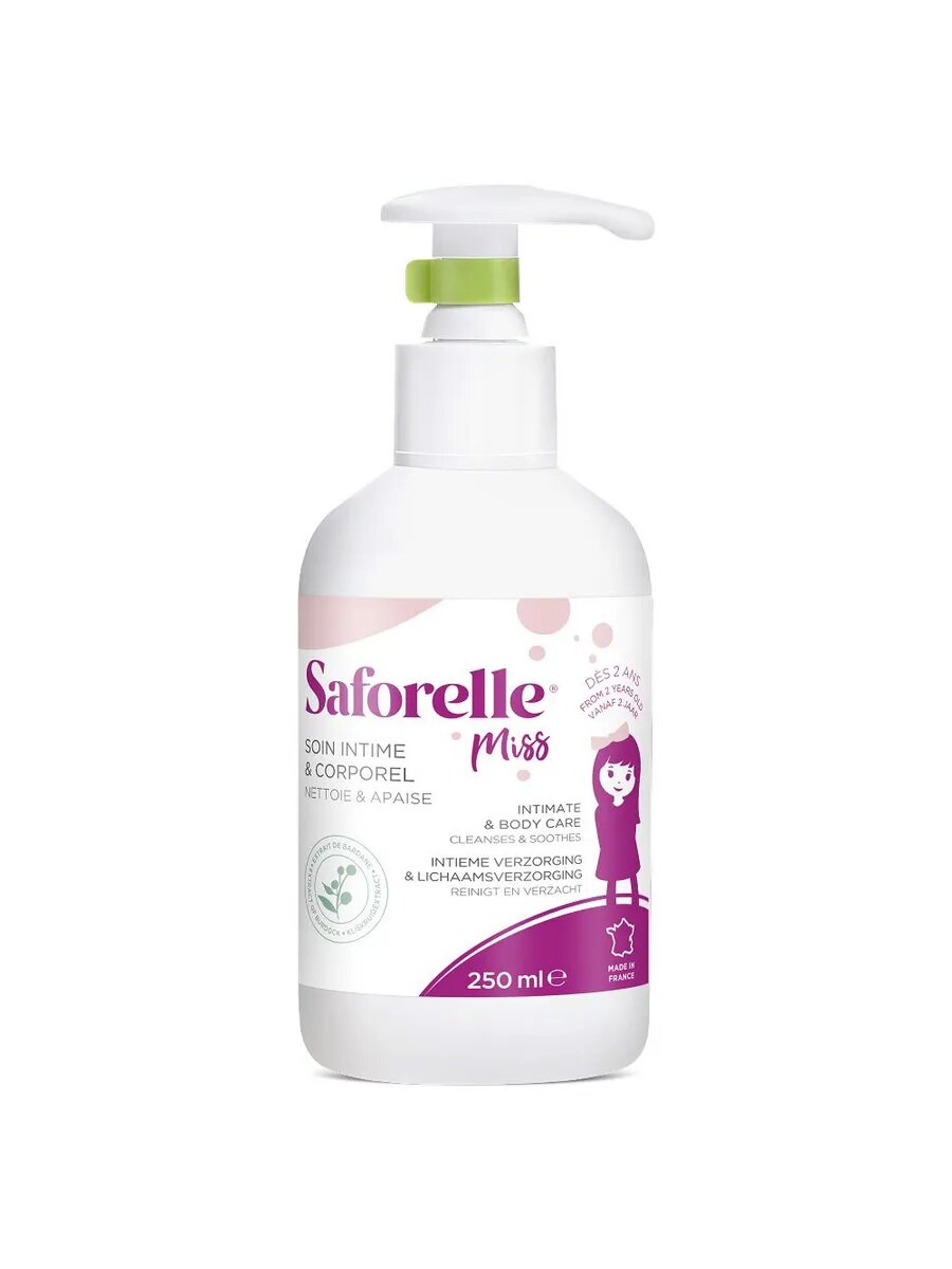 Saforelle Miss Гель для интимной гигиены для детей, для дете