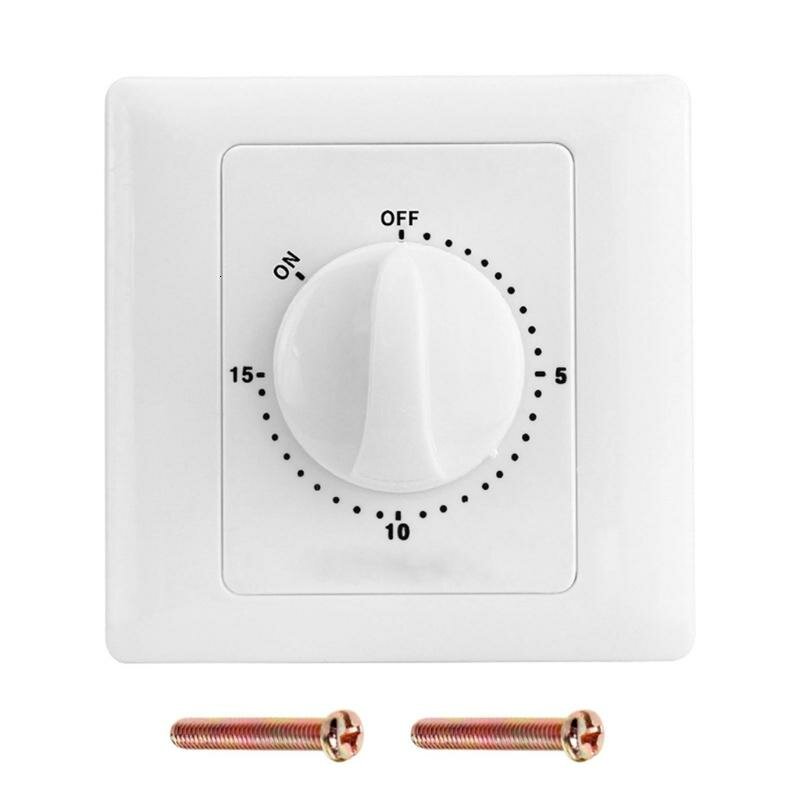 Механический таймер с цифровым дисплеем, 15 минут без света