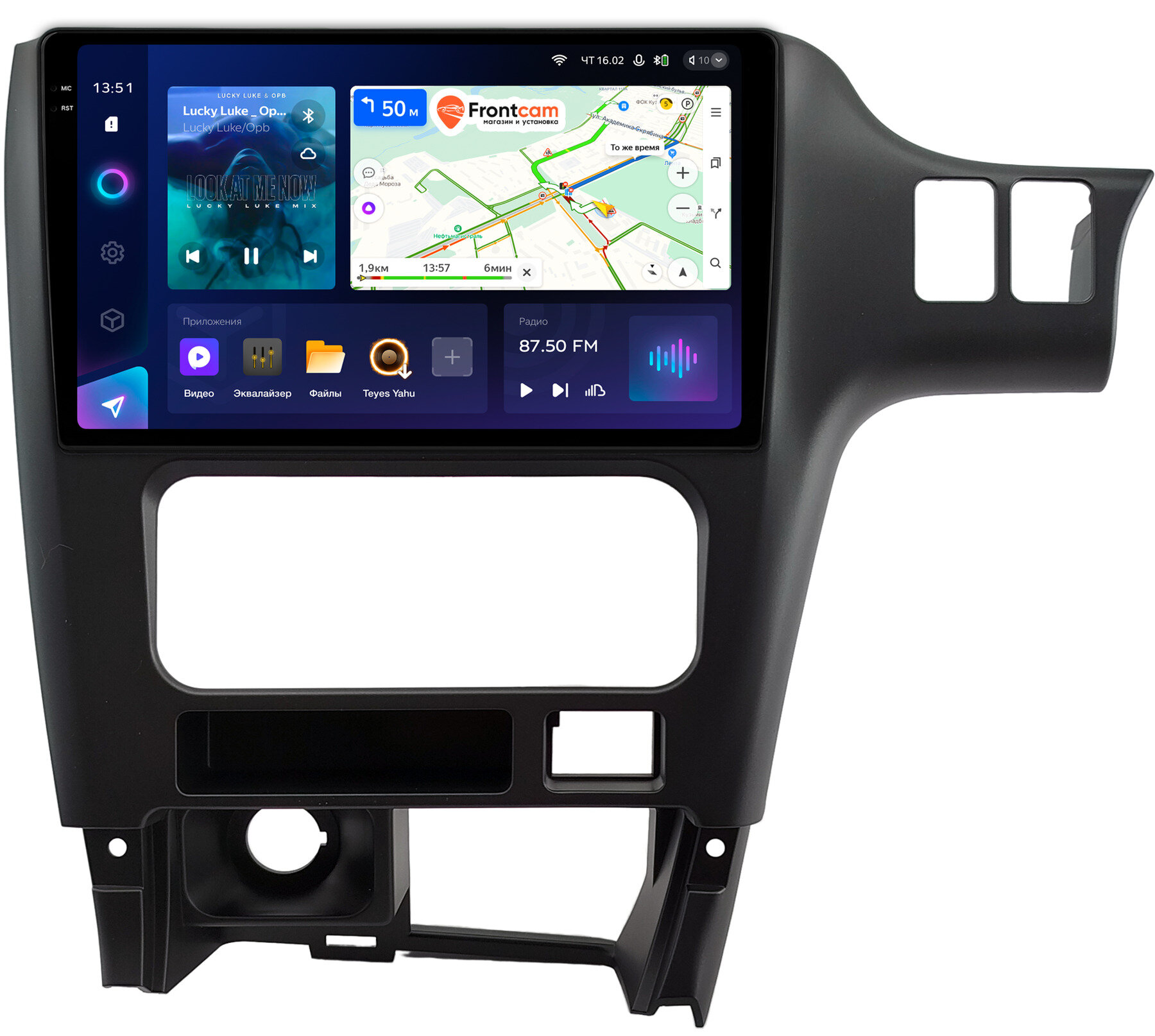 Штатная магнитола Subaru Legacy 3, Outback 2 1998-2004 (правый руль) Teyes CC3 2K 4/64 9.5" RM-9-0757 Android 10 (4G-SIM, DSP, QLed)