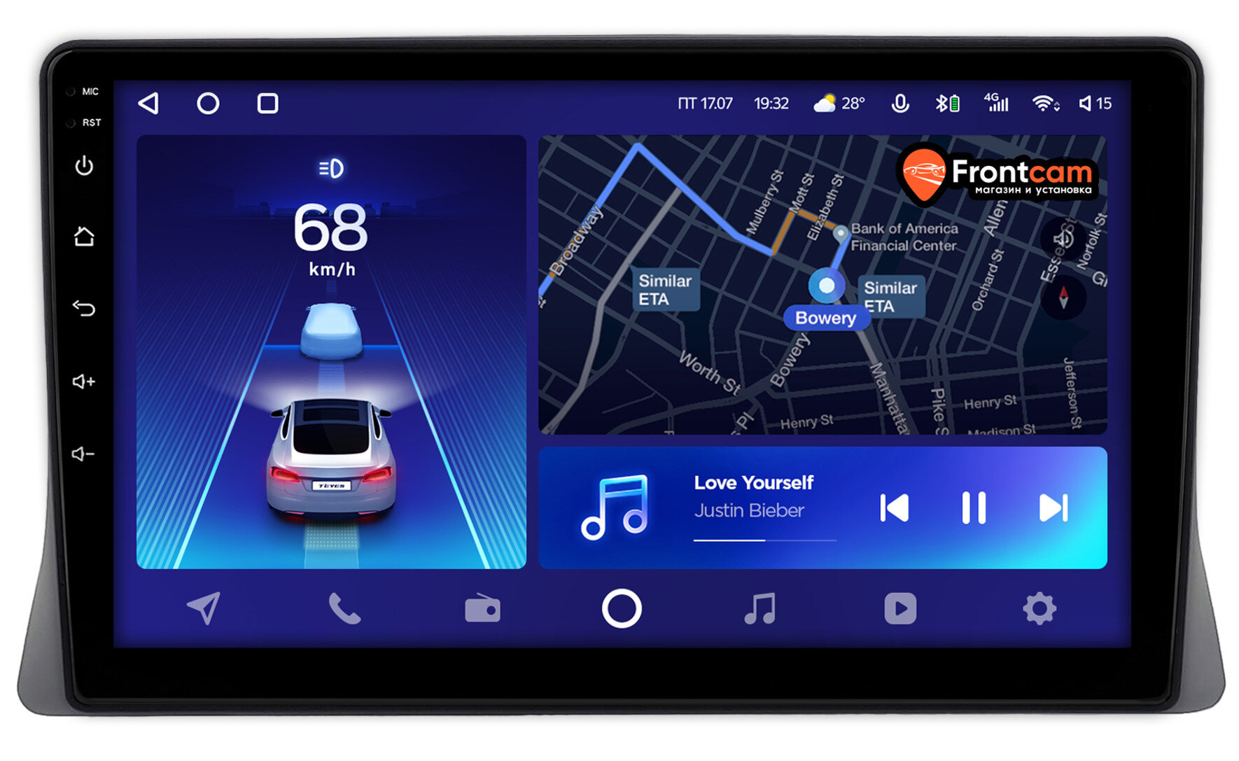 Штатная магнитола Nissan Serena 3 (C25) 2005-2012 Teyes CC2 PLUS 6/128 9" RM-9-2298 Android 10 (4G-SIM, DSP, QLed)