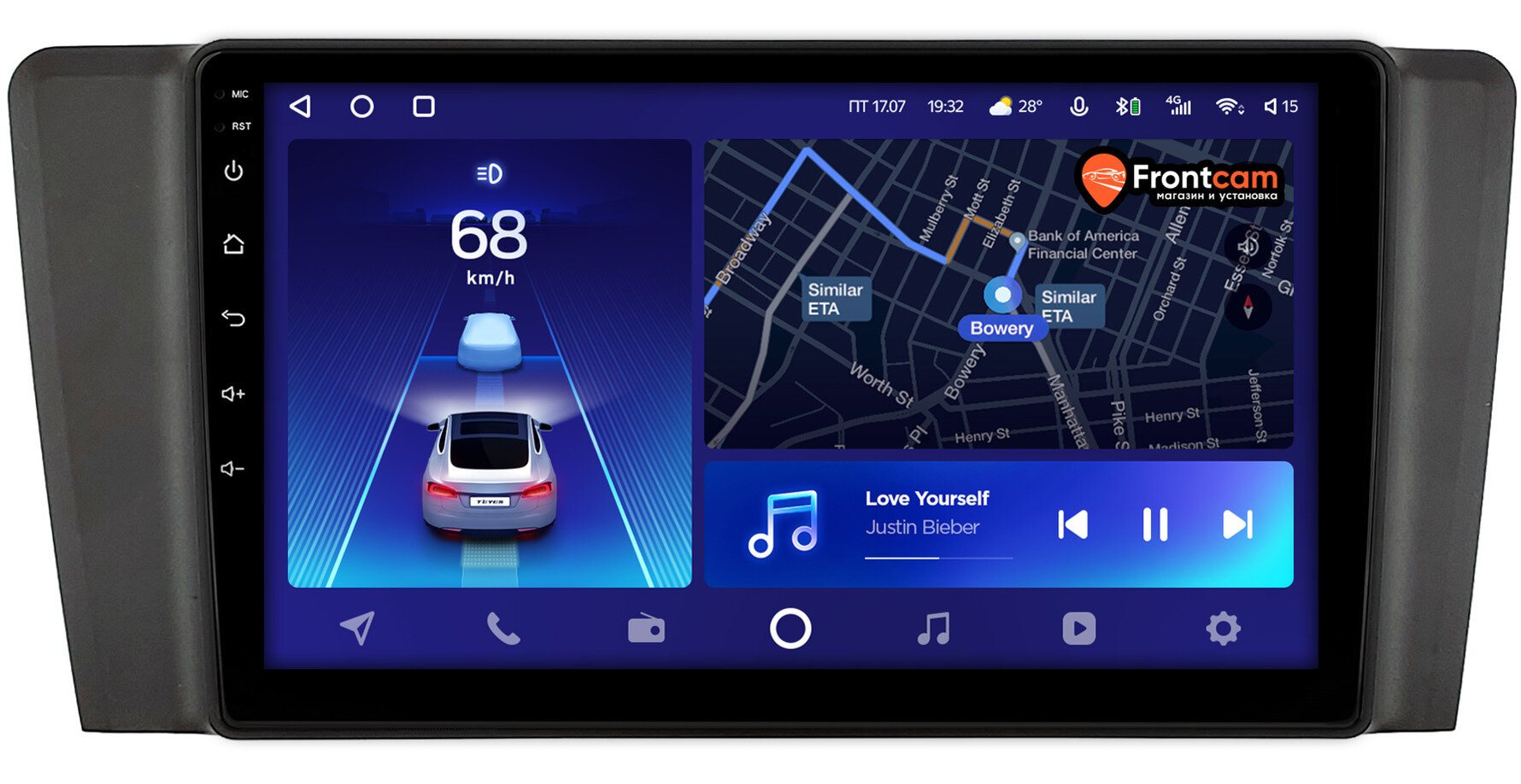 Штатная магнитола Teyes CC2 PLUS 6/128 9" RM-9-0170 Volvo S60, V70 2, XC70 2000-2004 Android 10 (4G-SIM, DSP, QLed)