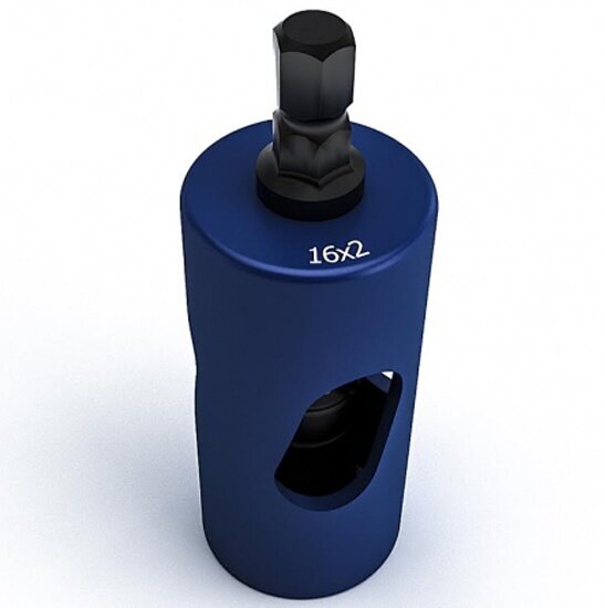 Закрытый калибратор-фаскосниматель Ingotools для обработки МПТ размером 16х2мм