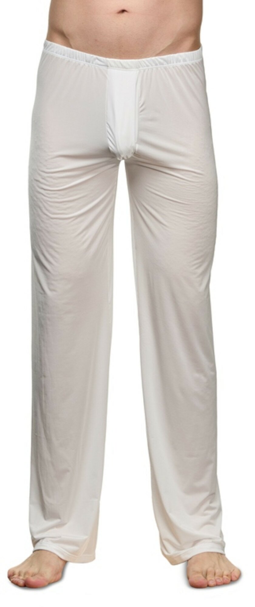 Мужские брюки белые LaBlinque LB15756 S/M (44-46)