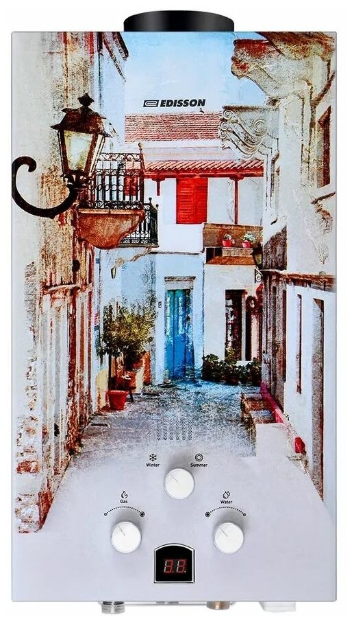 Газовый проточный водонагреватель Edisson (Эдиссон) Eco E 20 GD (Лиссабон) 20 кВт 361506