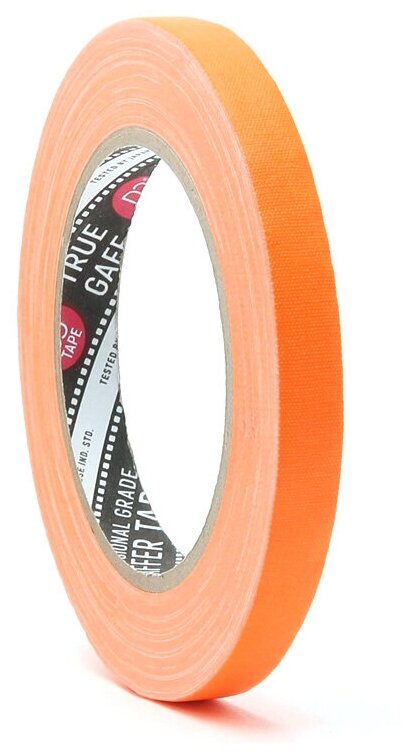 DGTAPE @TrueGaff orange fluorescent гаффа тейп 12мм/25м