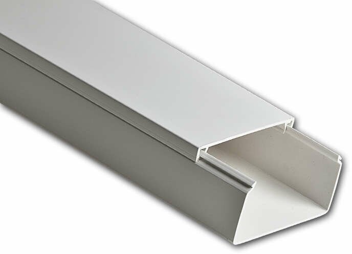 Кабель-канал 80х40 L2000 пластик бел. Ruvinil РКК-80х40