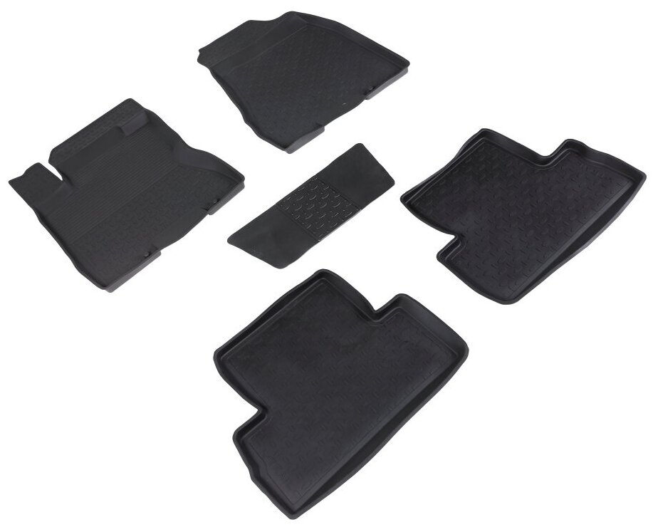 Резиновые коврики с высоким бортом для Nissan X-Trail (T31) 2007-2015