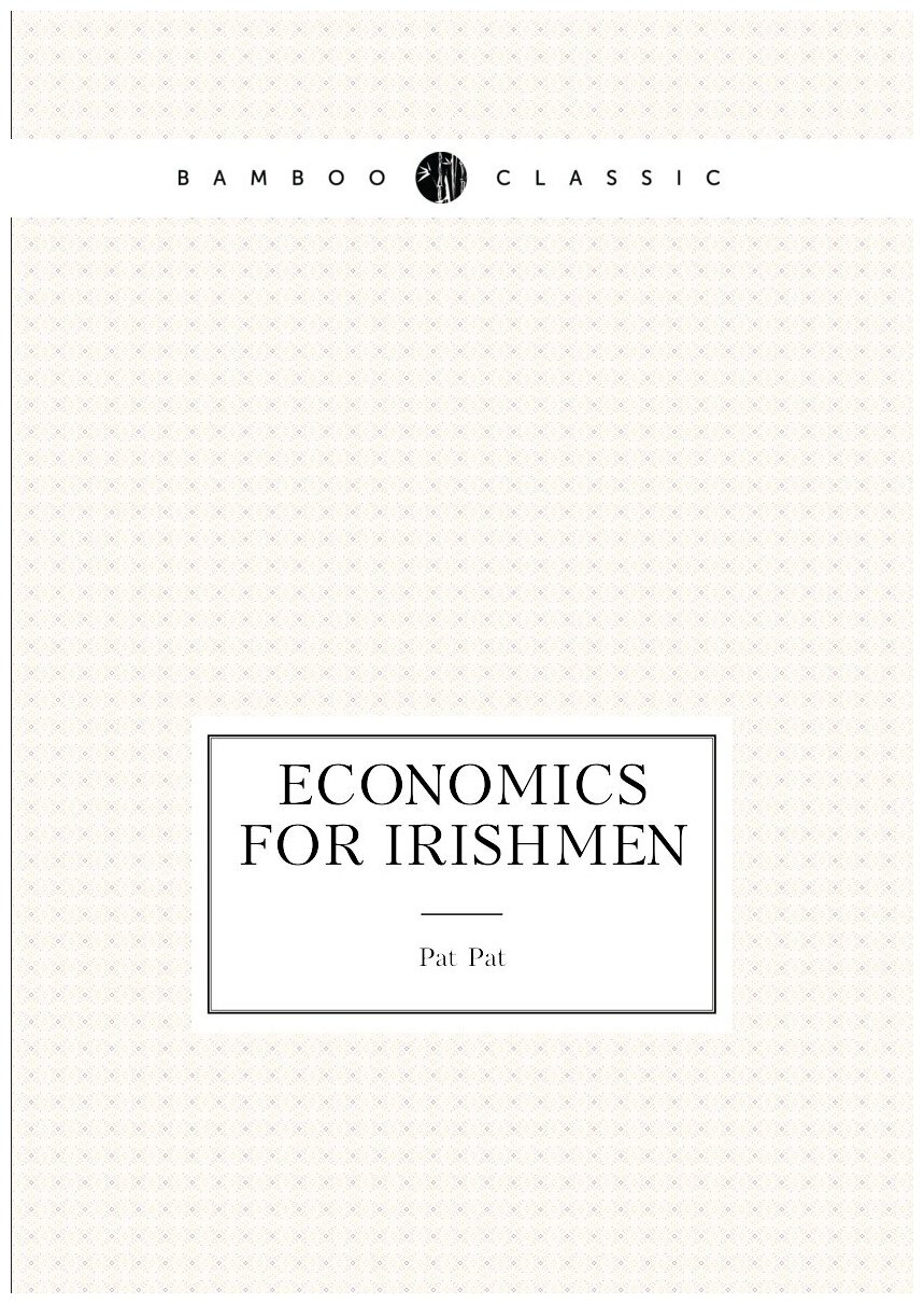 Economics for Irishmen