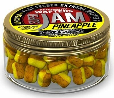 Бойлы нейтральные (вафтерсы) FFEM Jam 10x13 мм Pineapple