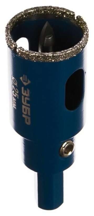 Сверло эксперт алмазное трубчатое (P60; 25 мм) по кафелю Зубр 29850-25