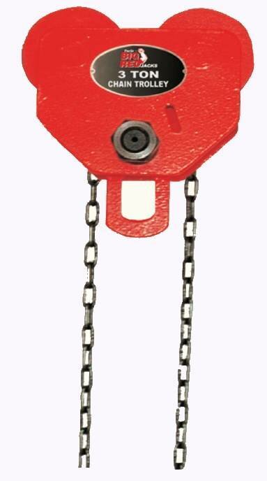 Таль цепная TORIN TR9430, на роликовой тележке, для кран балки 3т.