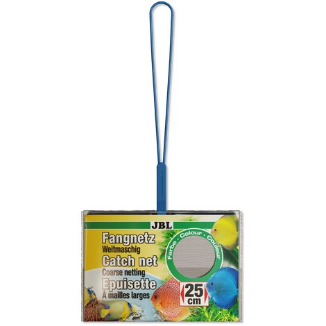 JBL Fangnetz PREMIUM 25 cm schwarz/grob - Сачок Premium 25 см. чёрный крупноячеистый