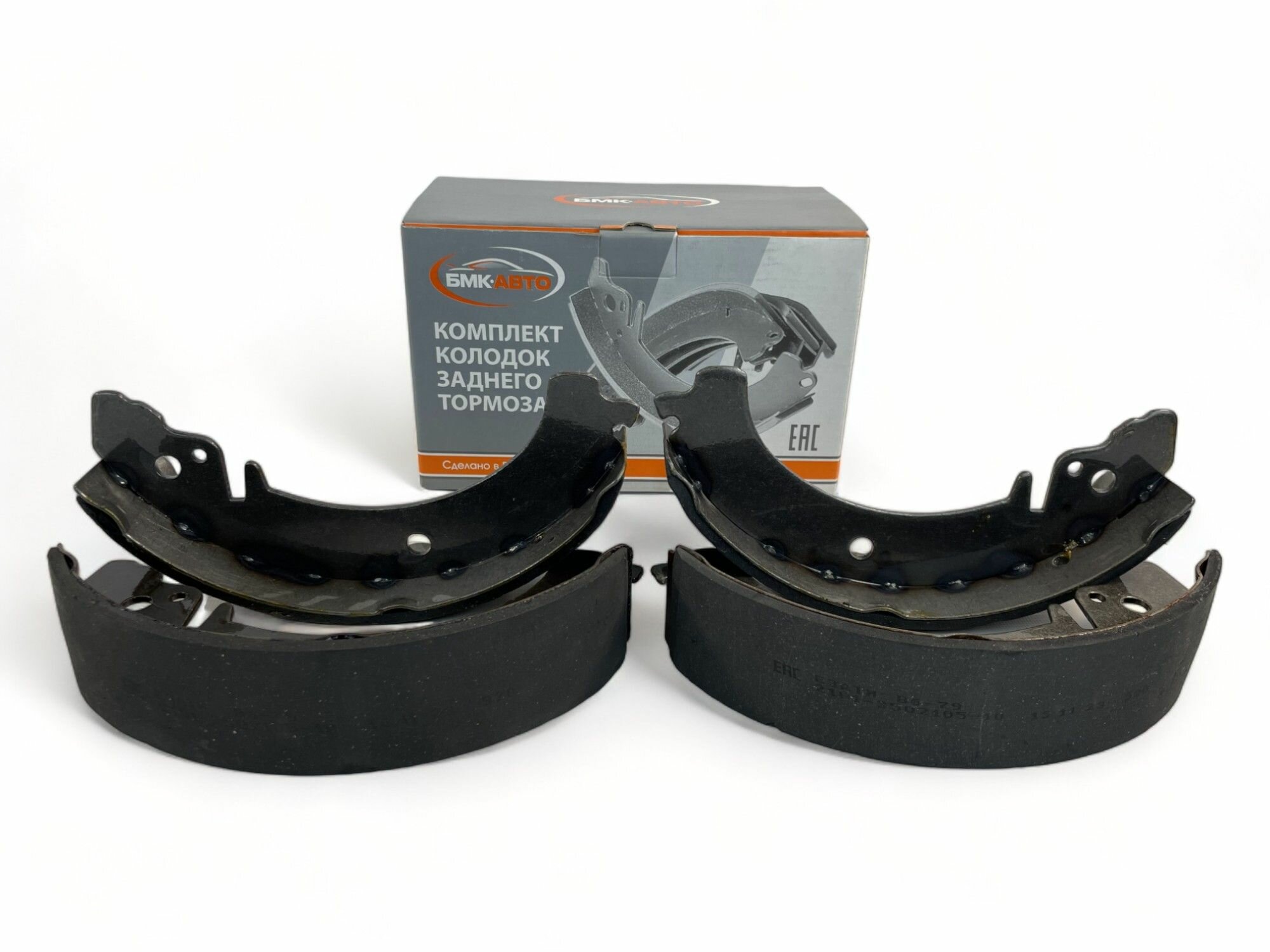 Комплект колодок заднего тормоза ВАЗ 2101-07, 2121, 21214, 2123, арт. 21010-3502090-90 бмк-авто