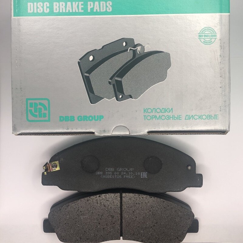 Колодки тормозные дисковые передние DBB для ГАЗ Газель Next (395 00)