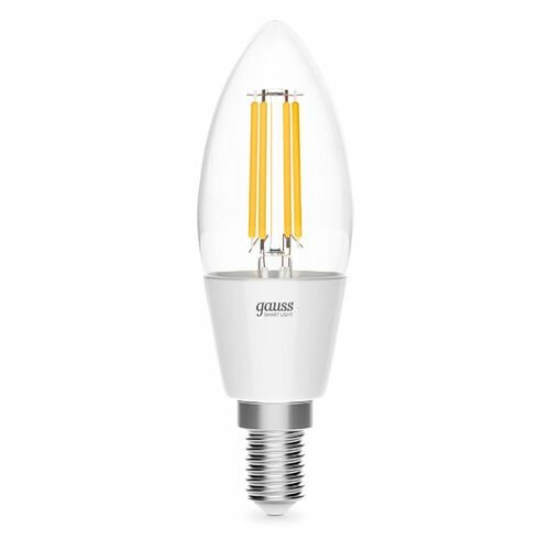 Умная лампа GAUSS C35 E14 4.5Вт 495lm Wi-Fi [1250112]