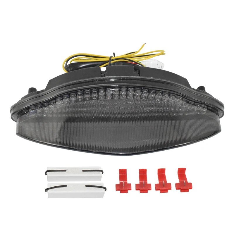 Waase для Yamaha Raider S SCL XV1900 2007 2008 2009 2010 2011 -2014 E-Mark, задний фонарь, Тормозные Сигналы поворота, встроенная светодиодная подсветка Smoke Lens