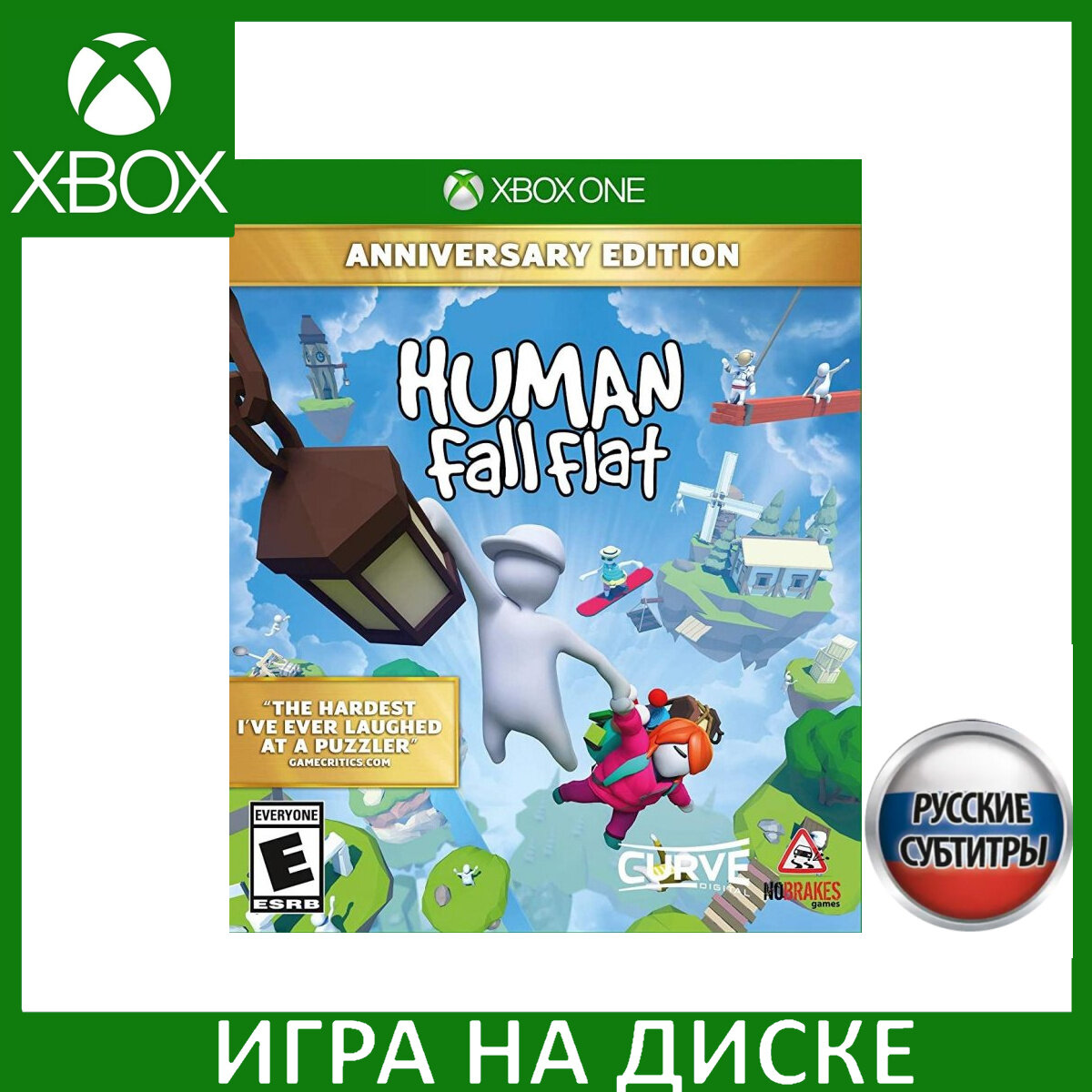 Игра Human: Fall Flat Anniversary Edition Xbox One Русская Версия Диск на Xbox One уценка