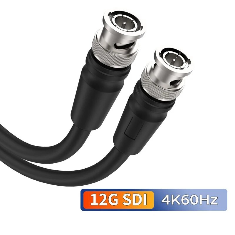 Кабель SDI 12G-SDI 4K60HZ BNC-BNC 12m