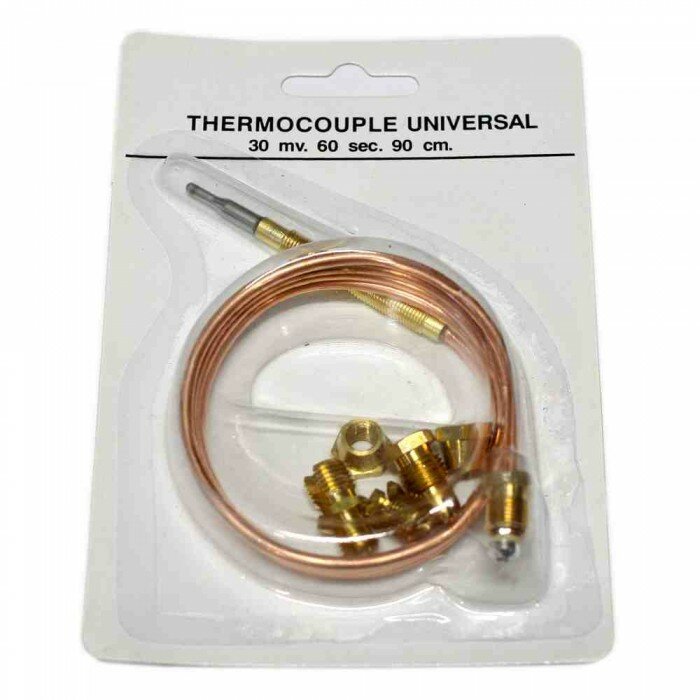Термопара универсальная 90 см, 30 мВ (p/n: w001)