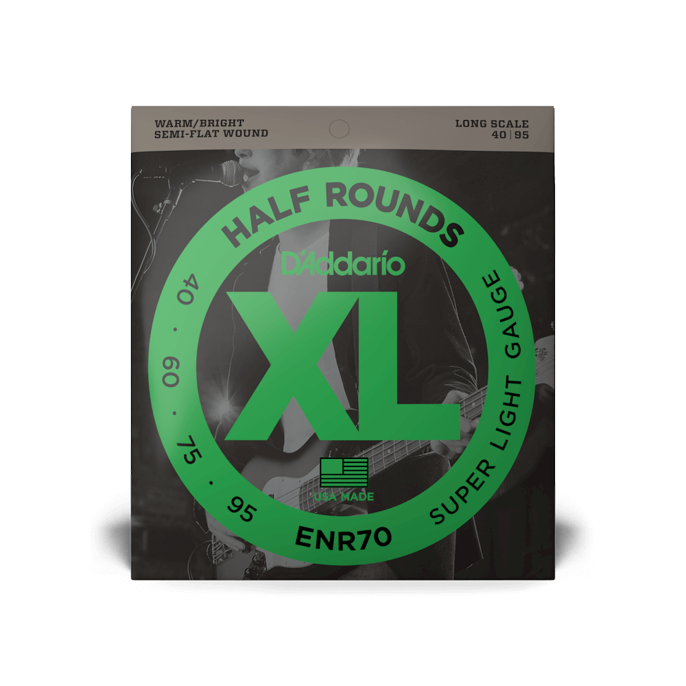 Струны для бас-гитары D'Addario ENR70