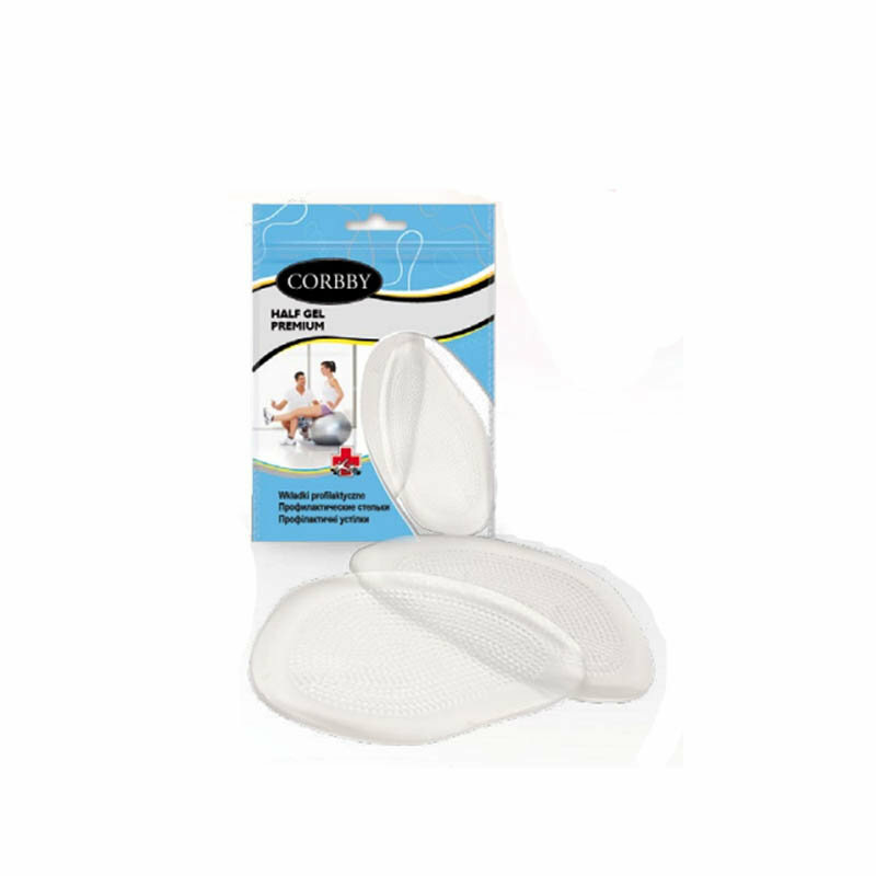 Corbby Гелевая полустелька "HALF GEL PREMIUM" 2 шт.