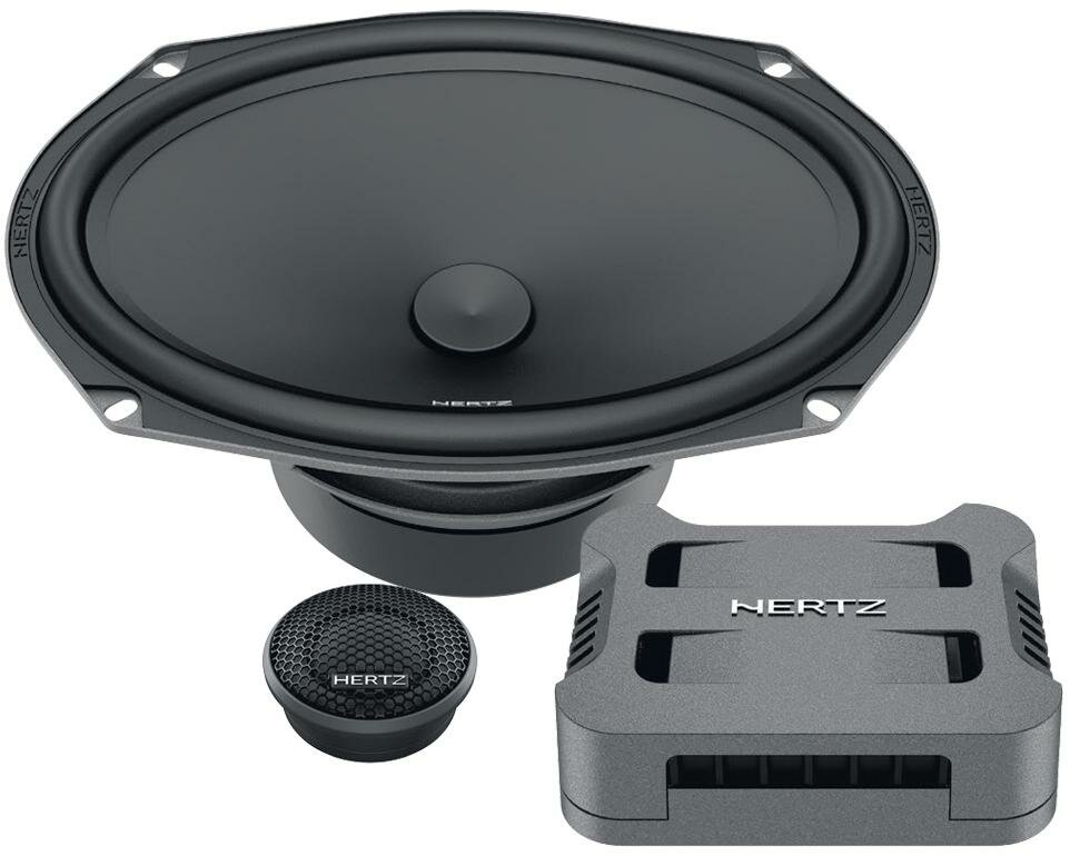 Колонки автомобильные Hertz CPK 690 2-Way system, 6х9", двухкомпонентные, 2 шт.