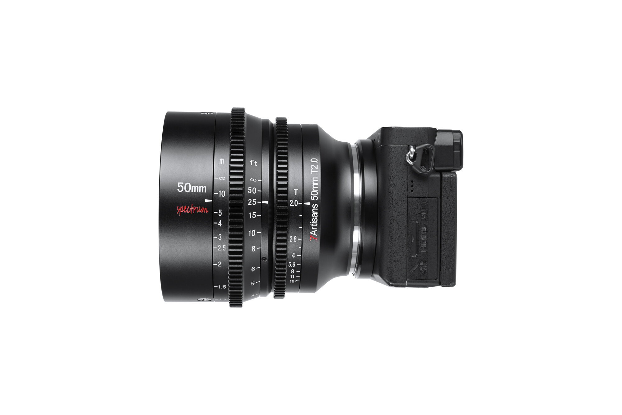 Кинообъектив 7Artisans 50mm T2.0 для Sony E — фото 1