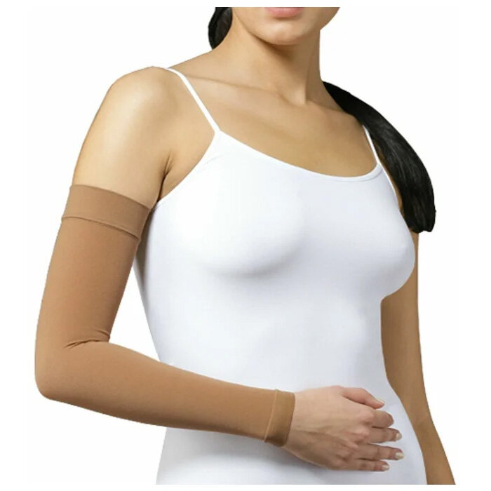 Рукав медиц. эласт. компресс. лечебныйTONUS ELAST (2компр.23-32 мм. рт. ст.) арт.0403 (LUX) р.1 (M)/карамель