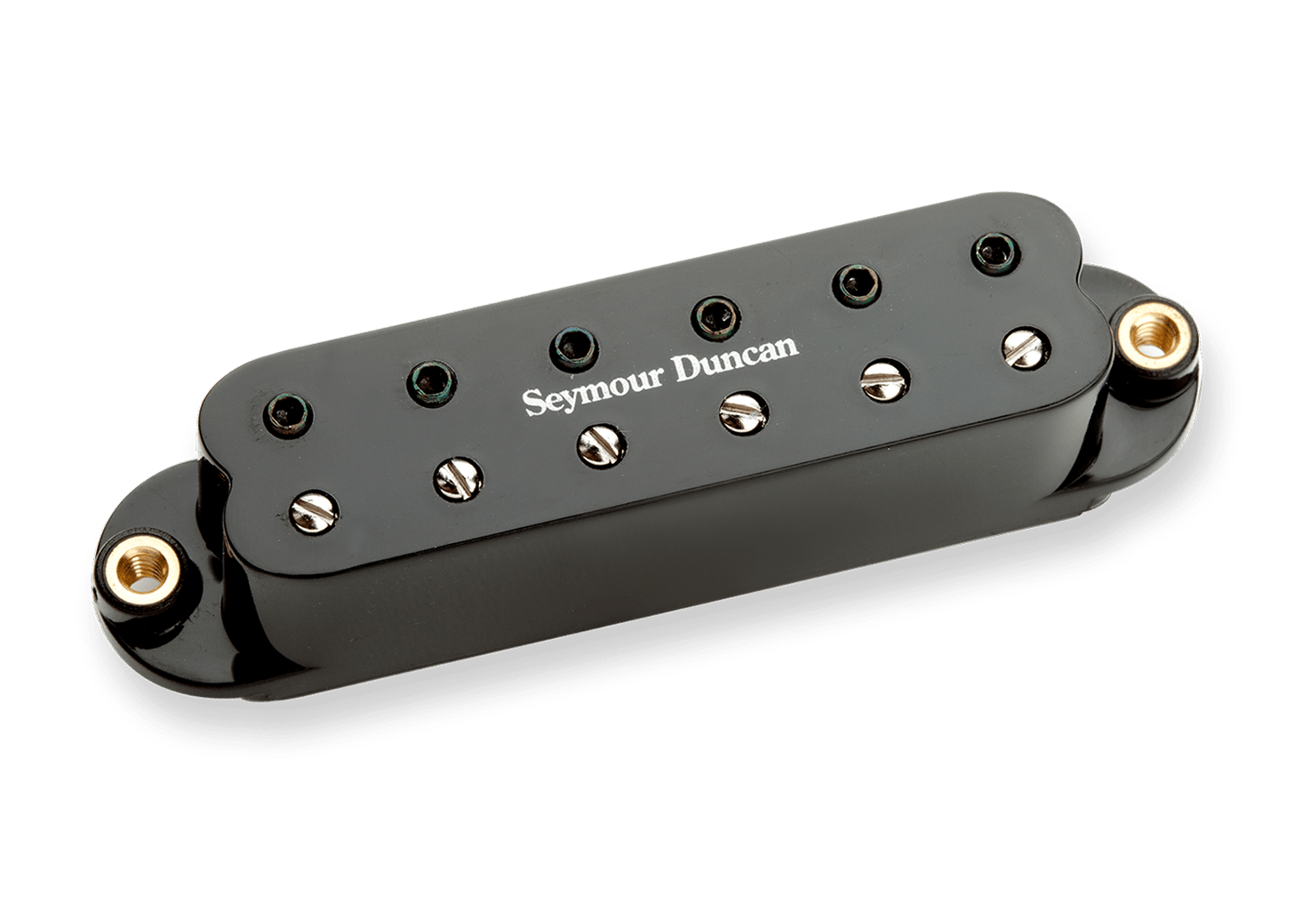 Звукосниматель хамбакер, нековый, средний, для Strat Seymour Duncan 11205-27-B Lil’ Screamin Demon Strat Humbucker, черный