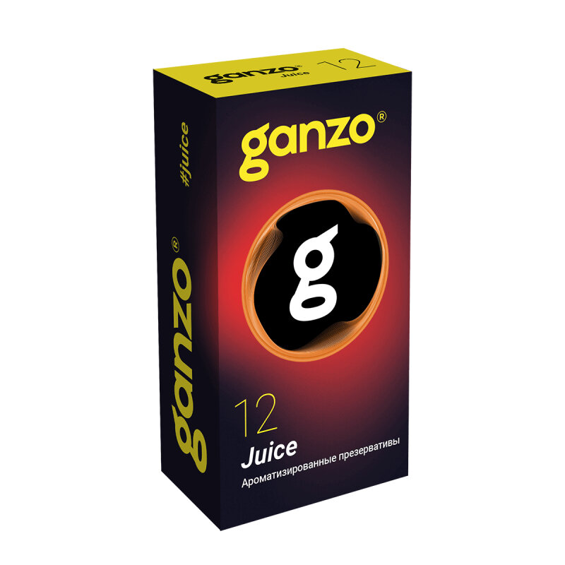 Презервативы Black Edition Ganzo Juice ароматизированные, 12 шт Ganzo Презервативы Black Edition Ganzo Juice ароматизированные, 12 шт