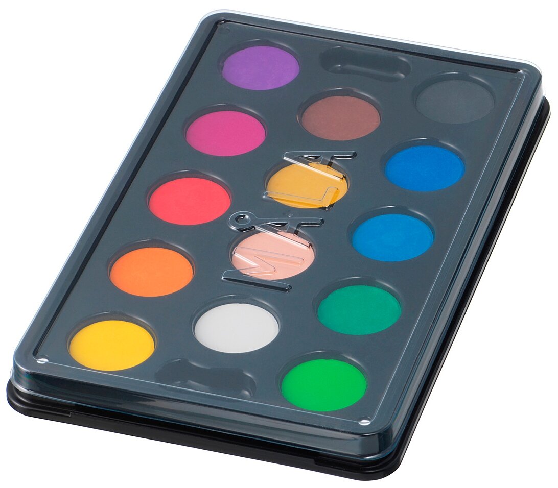 ИКЕА Акварельные краски МОЛА, 70366326, 14 цв, Разные цвета