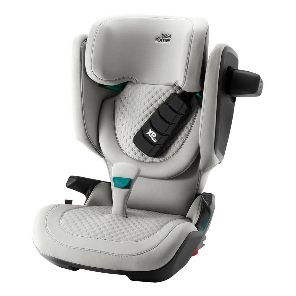 Britax Roemer Kidfix PRO, автокресло от 3 до 12 лет гр.2-3 (15-36 кг), цвет Linen Grey LUX